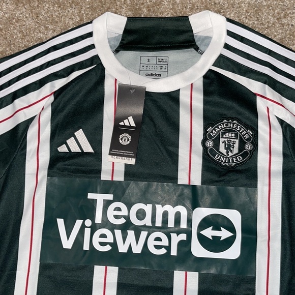 adidas | Shirts | Adidas Manchester United 2232024 Mens Away Soccer ...